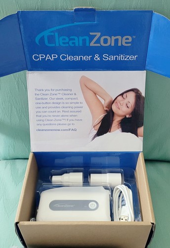 Clean Zone CPAP Cleaner Clean With Ozone No Harsh Chemicals *OPEN BOX ...