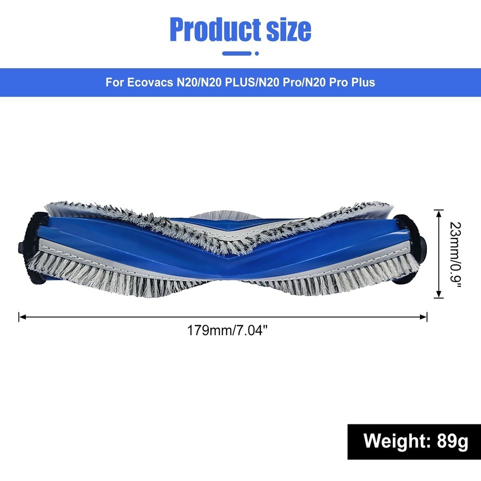 Brush Filters for ECOVACS DEEBOT N20 Pro N20 Plus N20 PRO PLUS Vacuum ...