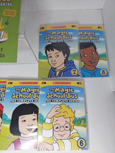 SCHOLASTIC The Magic School Bus The Complete Series 8 DVD Set- 52 ...