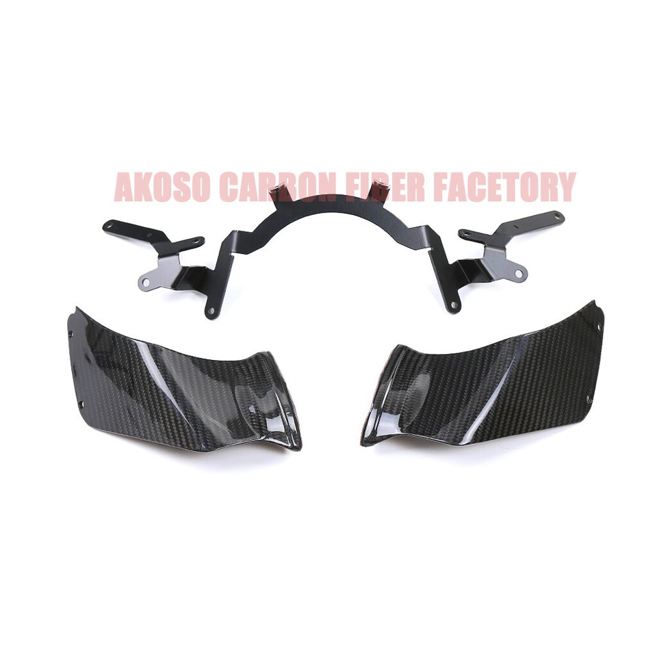 For Honda CBR1000RR-R 2021-2023 3K Carbon Fiber Aerodynamic Winglet ...