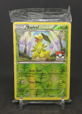 Sealed Bayleef x20 Breakpoint Holo League Promo Pack 2/122 Pokemon TCG ...