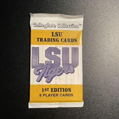 1st Edition LSU Tigers Collegiate Collections Trading Cards Factory ...