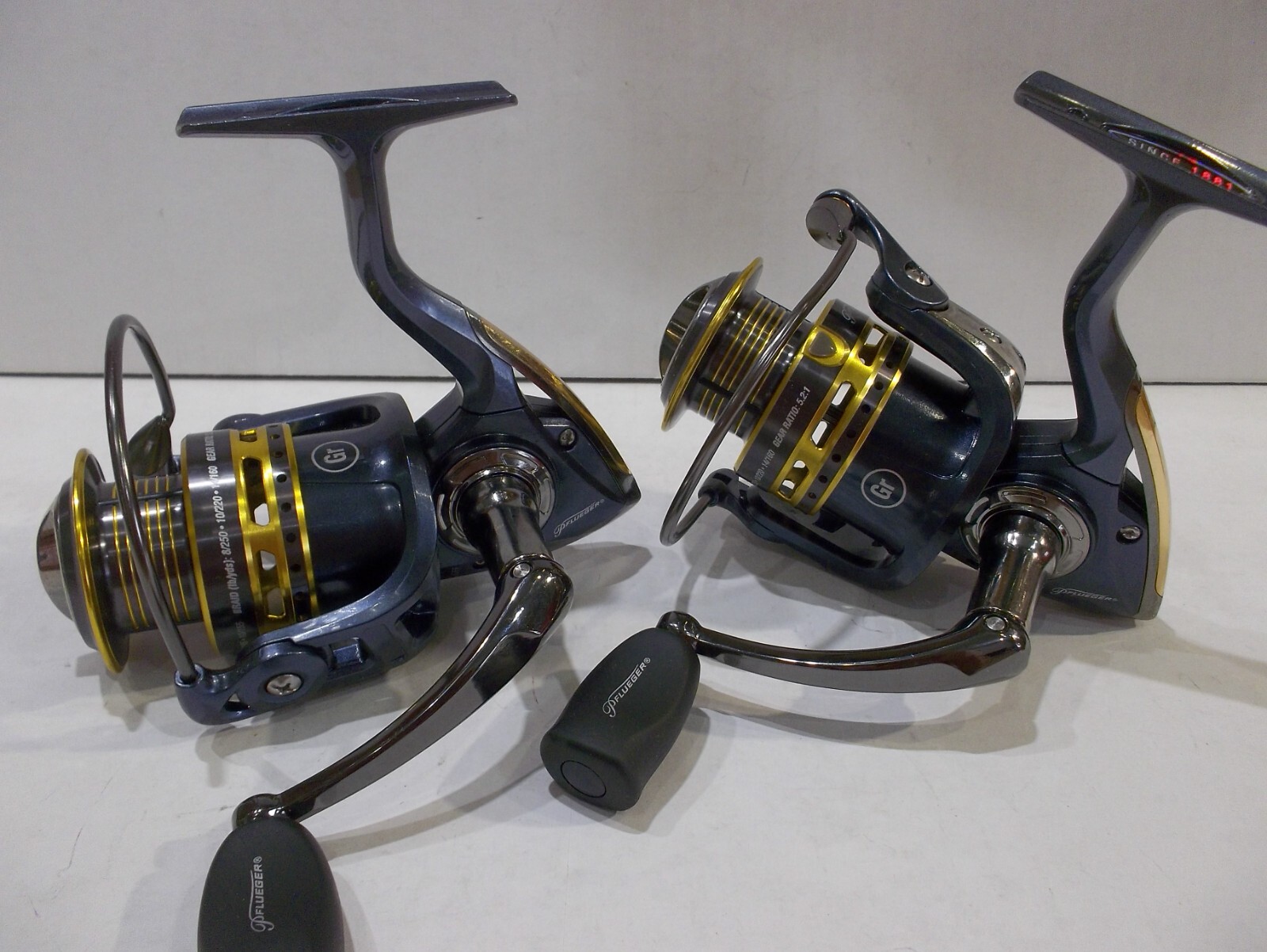 Lot of 2 Pflueger President 35 spinning reels PRES35 new off combos | eBay