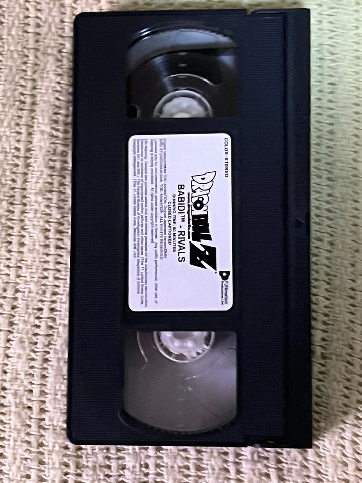 Dragon Ball Z Babidi: Rivals VHS Funimation Productions Ltd ...