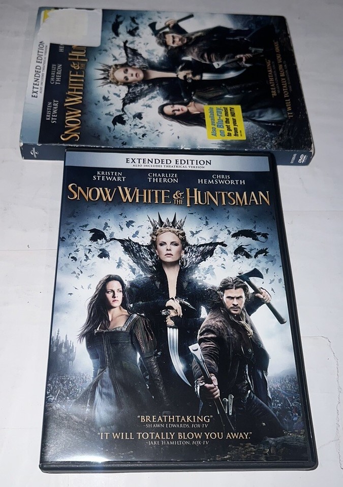 Snow White and the Huntsman DVD Kristen Stewart Charlize Theron with ...