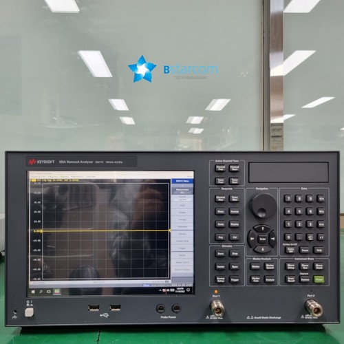 Keysight E5071C ENA Network Analyzer 8.5GHz - 285,UNQ,019,W10, Black ...