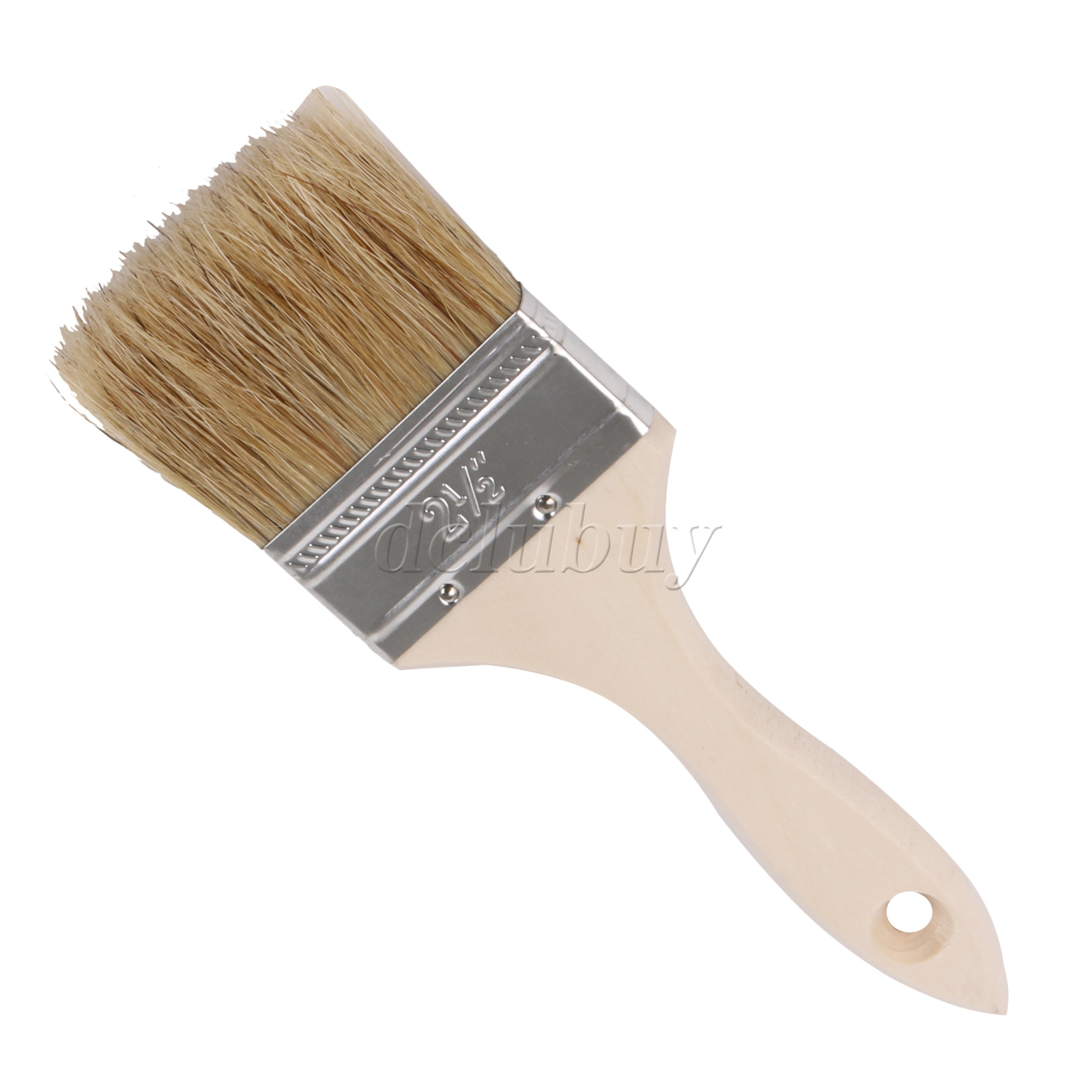 15 x Thick Wood Color Handle Brush for Window Frames and Sills 2 1/2 ...
