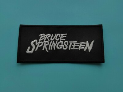 Rock Music Sew / Iron On Embroidered Patch:- Bruce Springsteen | eBay UK