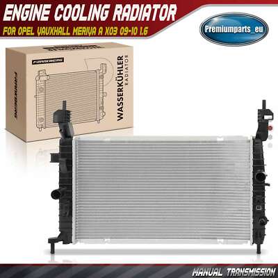 Engine Cooling Radiator for Opel Vauxhall Meriva A X03 02/2009-2010 1.6 ...