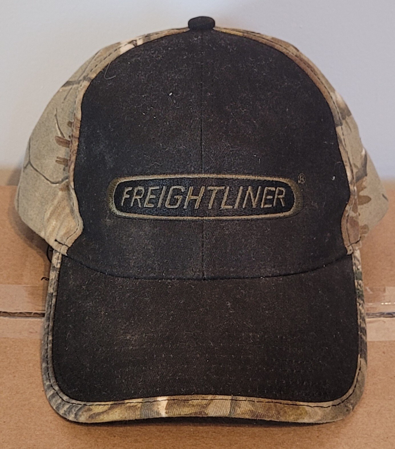 FREIGHTLINER Adjustable Baseball Cap Camo/Black | eBay