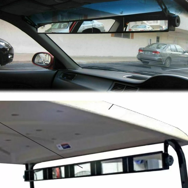 5 PANEL REAR VIEW MIRRORS Car SUV Truck Van Panoramic Mirror Rally ...