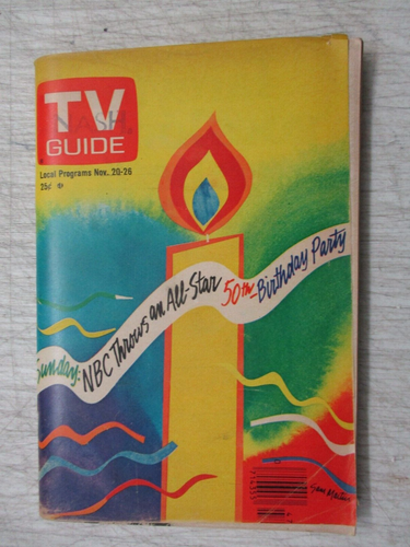 TV GUIDE MAGAZINE NOVEMBER 20-26, 1976 NBC 50TH ANNIVERSARY NASHVILLE ...