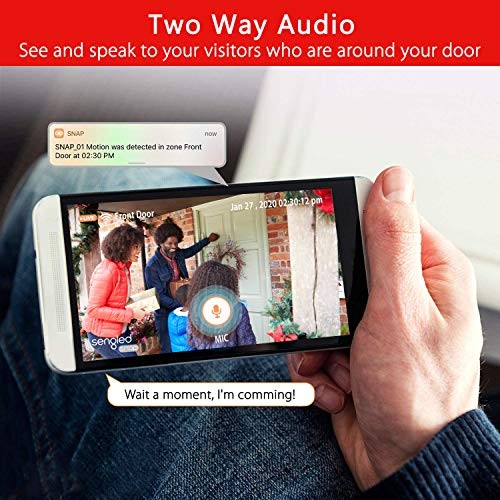 Sengled Floodlight Camera with Motion Sensor Light, Outdoor Security 1 ...