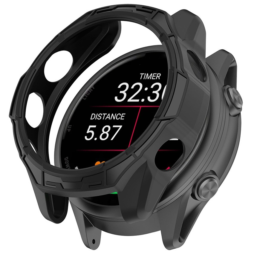 Skeleton Frame Protective Case Watch Case For Garmin Forerunner 970 47mm | eBay