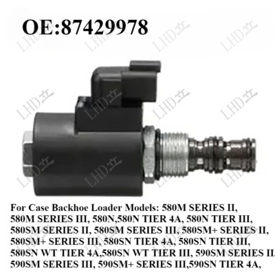 Transmission Solenoid Valve 87429978 For Case Backhoe Loader； | eBay UK