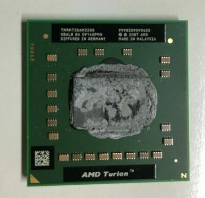 AMD TURION 2.1 GHz RM-72 CPU Processor TMRM72DAM22GG | eBay