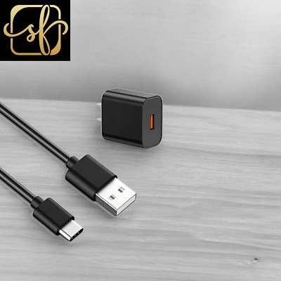USB-C Charge Cable Cord Wire & Wall AC Adapter/Fast Charger for New ...