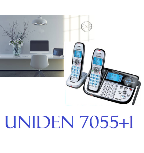 UNIDEN XDECT 7055+1 EXTENDED DIGITAL_CORDLESS PHONE SYSTEM* | eBay