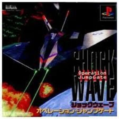 PS1 SHOCK WAVE Operation Jump Gate Playstation 1 Japan Game Soft Tested ...