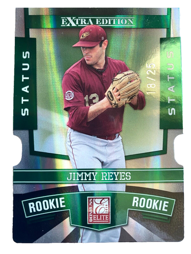 2010 Donruss Elite Extra Edition - Jimmy Reyes #179 Status Emerald Die ...