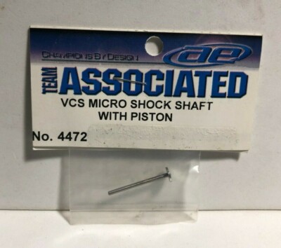 Team Associated 4472 VCS Micro Shock Shaft with Piston for RC10L L2 L3 ...