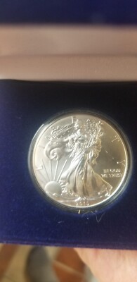 2015 DATED WALKING LIBERTY SILVER DOLLAR UNCIRCULATED COIN SEE PICTURES -ACTUAL- | eBay