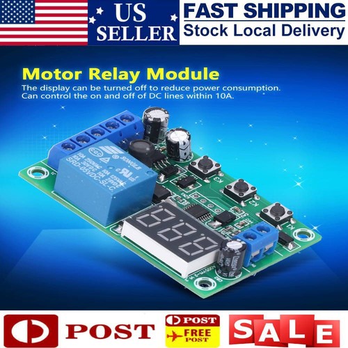 12V Relay Module DC Current Detection Module Digital Display Relay ...