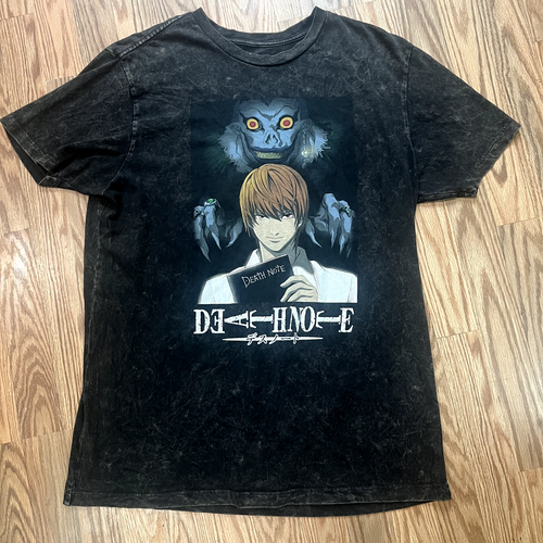 Death Note T-Shirt X-Large Black Light Anime Promo Vintage Y2K | eBay