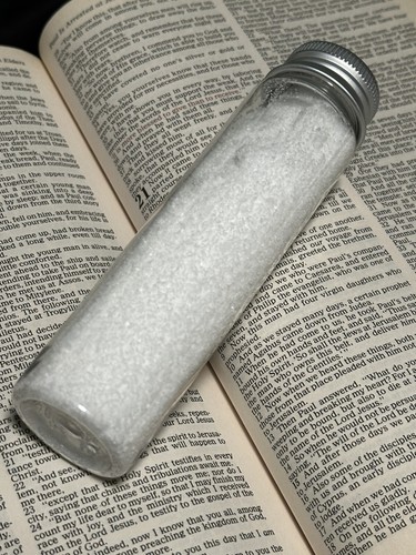 Catholic Priest Blessed Kosher Salt 2.33oz | eBay