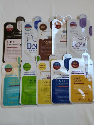 MEDIHEAL 5 Masks Mixed - Official [Korea's No 1 Sheet Mask] - Assorted ...