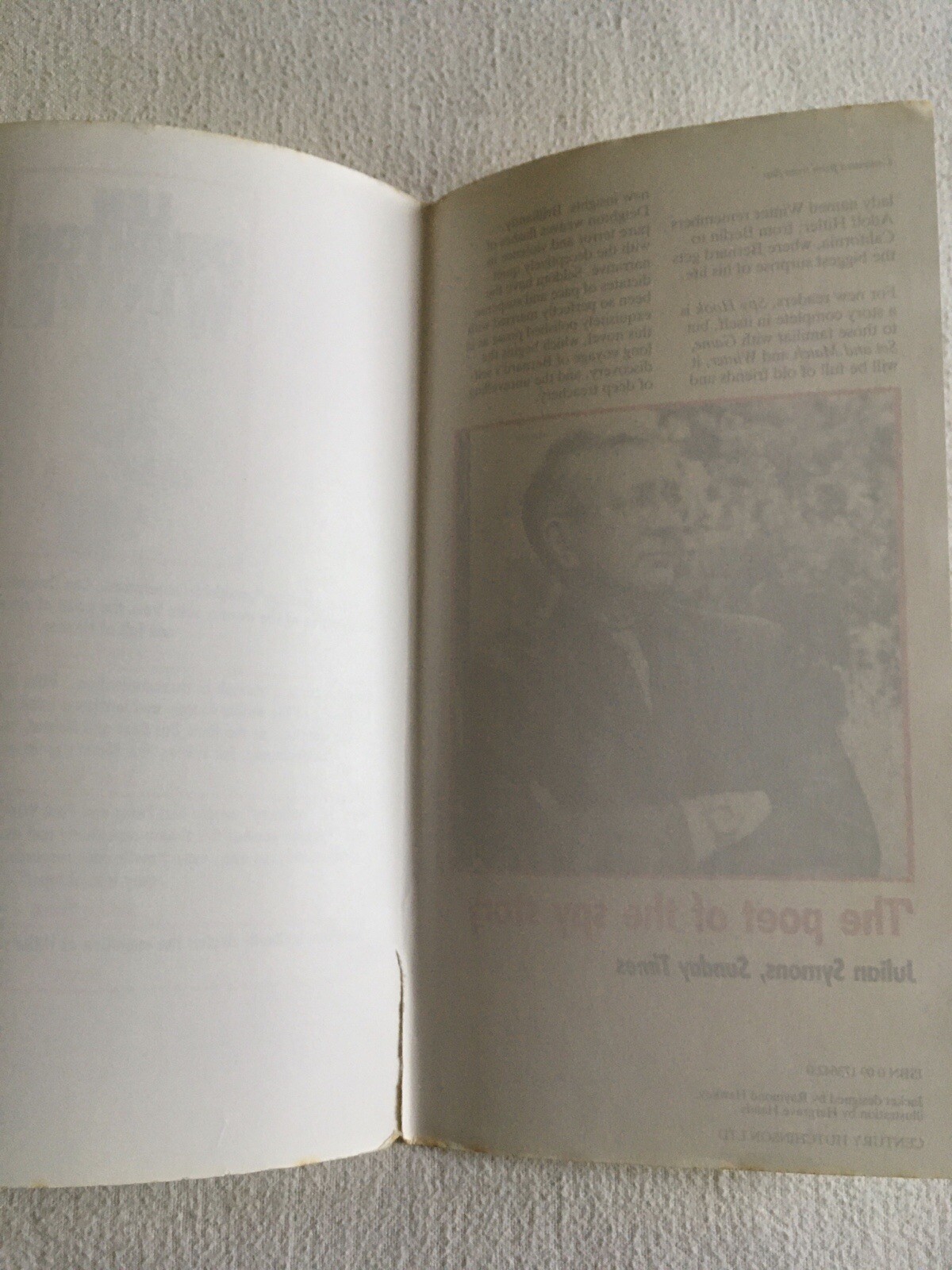 SPY HOOK by Len Deighton 1988 1st 2nd HB in Unclipped Dust Jacket | eBay UK