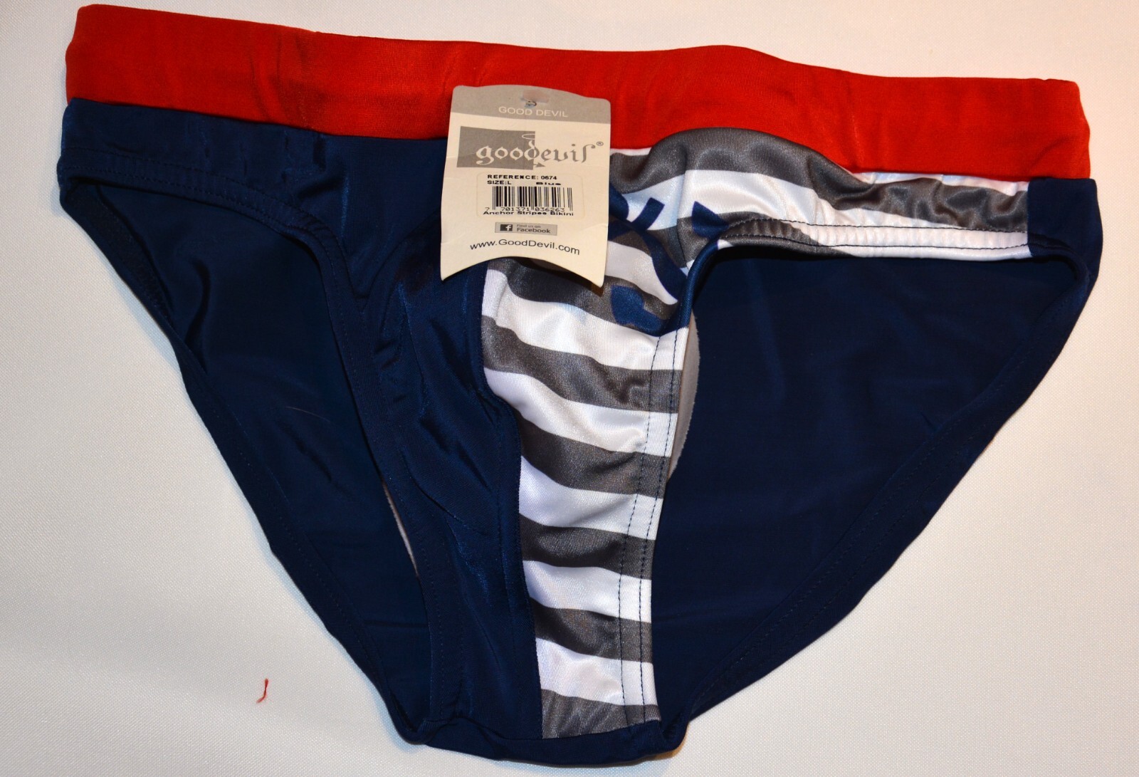 Men's Good Devil Swim Bikini Black Size L | eBay