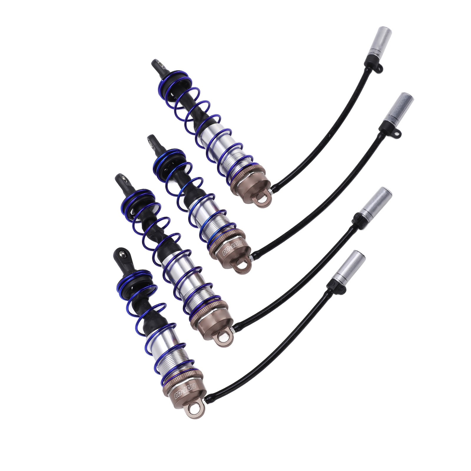 4PCS RC Set Oil Adjustable Front Rear Damper Set Simulate Met DB0 | eBay