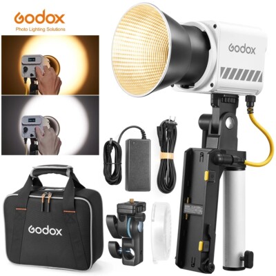 Godox ML60II Bi 2800K -6500K Handheld LED Video COB Light Outdoor ...