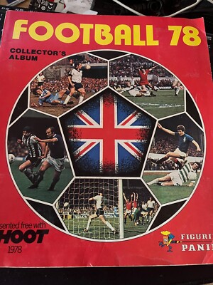 Panini Football 78 complete 100% Sticker Album | eBay UK