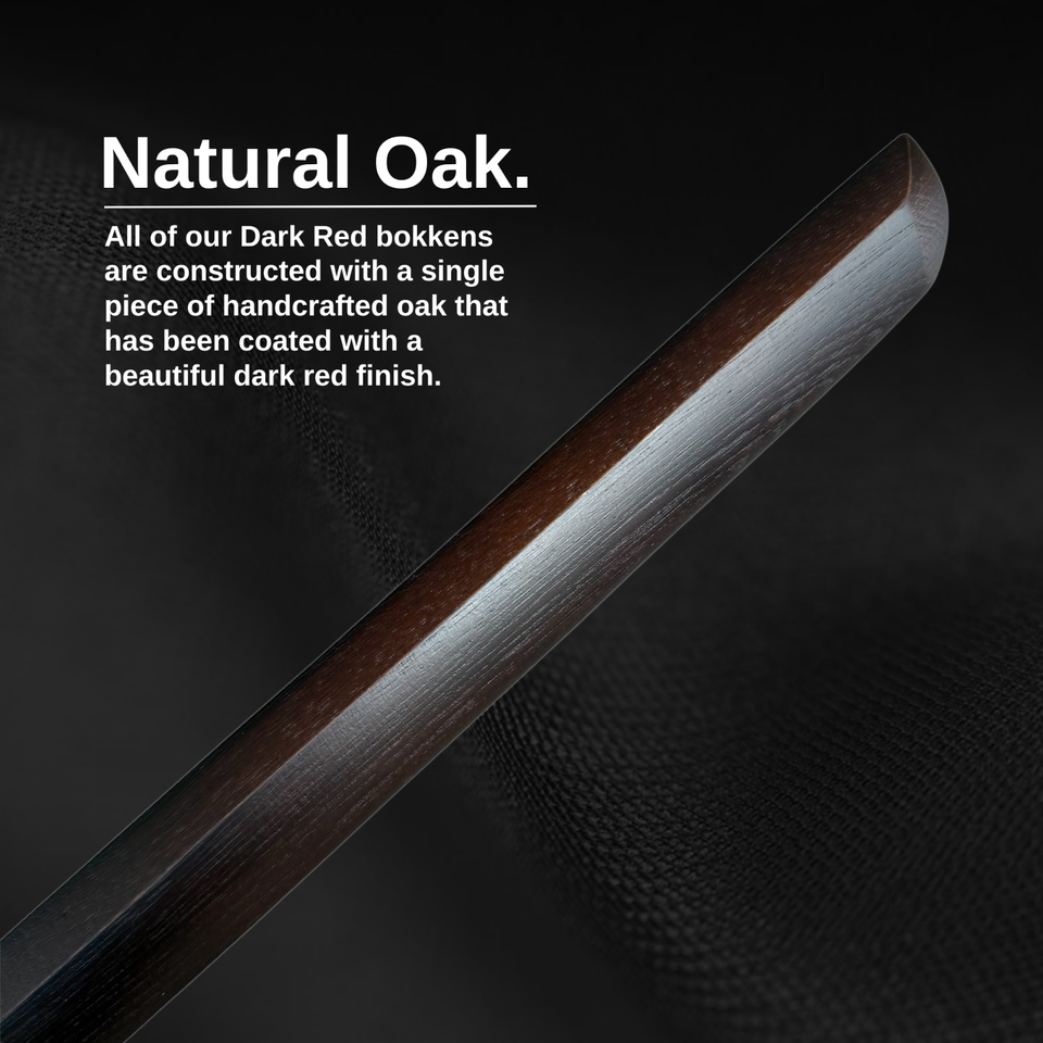 E-BOGU Pair of Handcrafted Red Oak Bokken (39") | Wooden Practice Swords | eBay