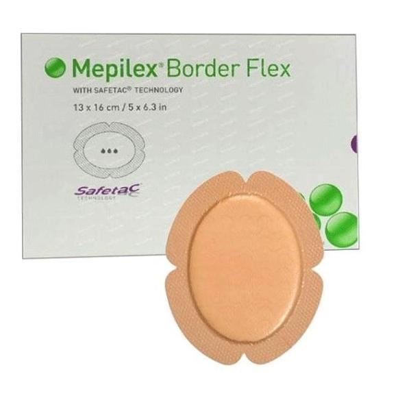 Mepilex Border Flex Oval 13 X 16 Cm 1pc New | eBay
