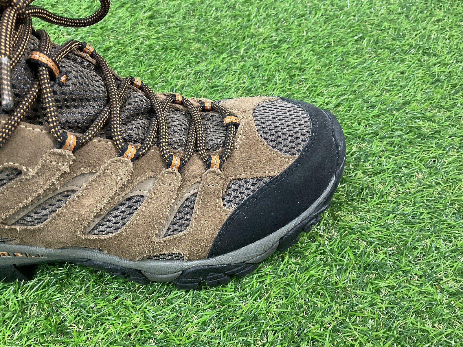 Merrell Vibram Ortholite Men's Moab Mid Earth Waterpr… - Gem