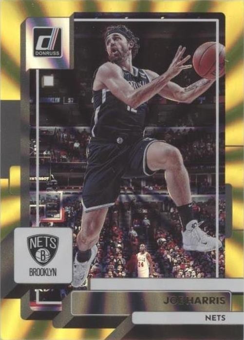 2022-23 Panini Donruss - Joe Harris #9 Holo Yellow Laser /25 for sale ...