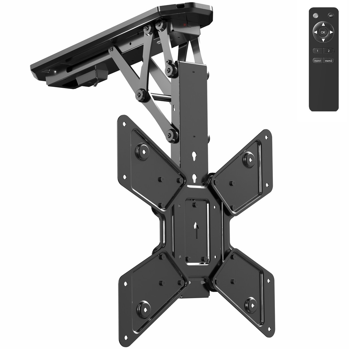 Motorized Retractable Tv Ceiling Mount Motorized Flip Down TV Mount
