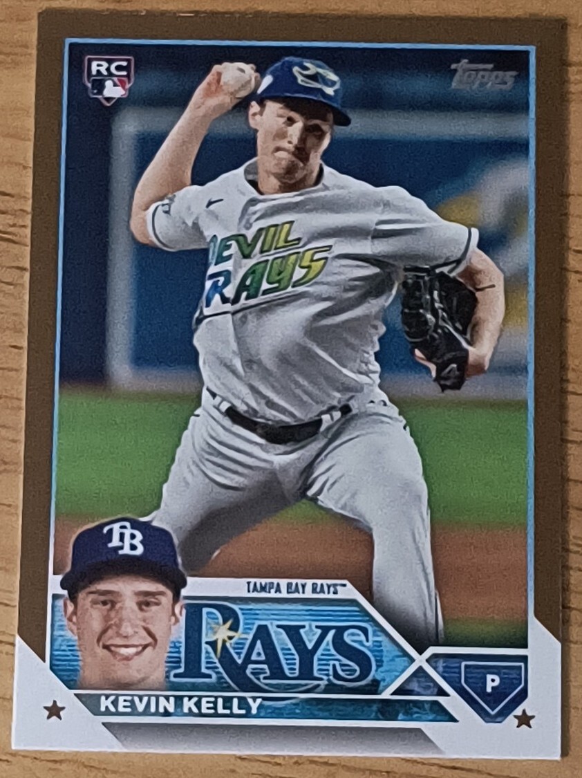 2023 Topps Update Kevin Kelly RC US260 Gold Tampa Bay Rays /2023 | eBay