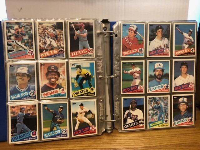 1985 TOPPS BOX SET BASEBALL TRADING CARDS | eBay