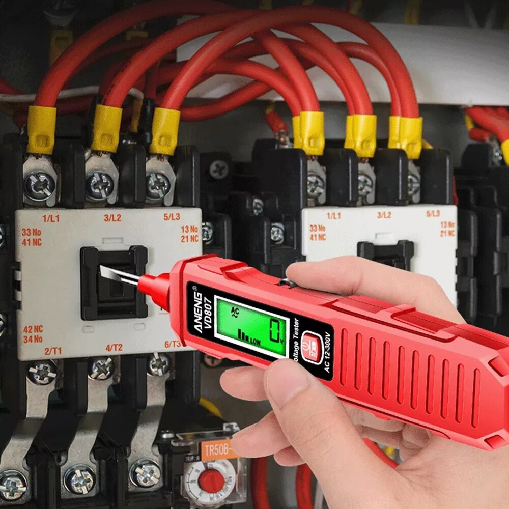 Voltage Tester Pen Non Contact AC Sensor Power Alert 12-300V Electric ...