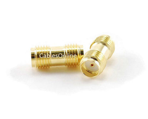 6-PACK SMA RF Adapter Female/Female Connector Gender Changer Coupler ...