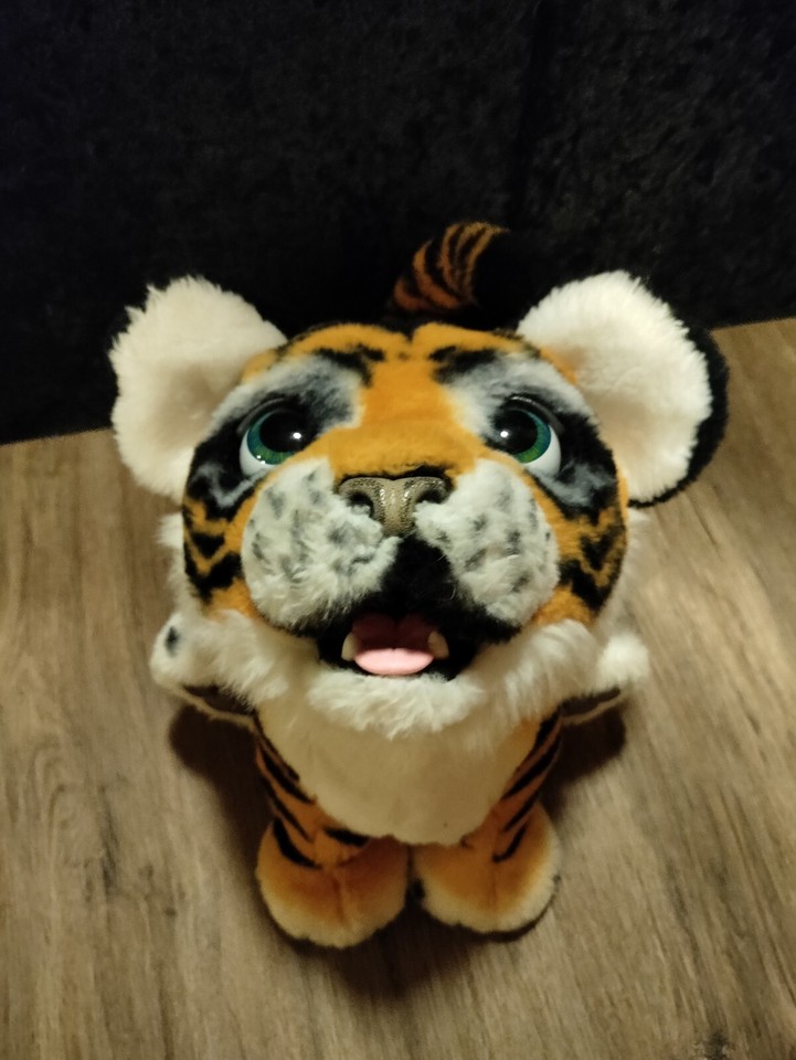 🔥FurReal Friends Tyler the Roarin’ Tiger Interactive Realistic Hasbro ...
