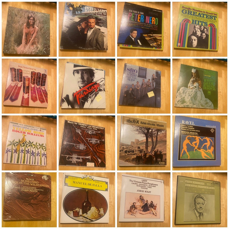 Vinyl Lot Record 33 RPM Collection ($2 EACH Choose any 25)Vinyl Records ...