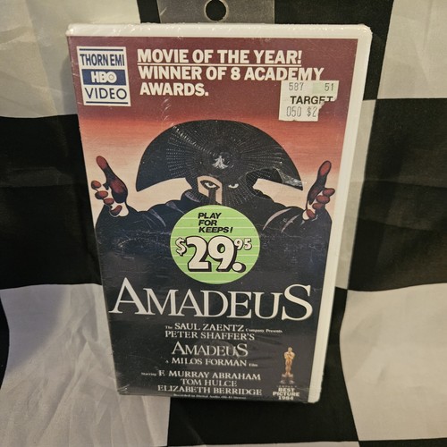 Amadeus (1984) VHS Sealed HBO Thorn Emi | eBay