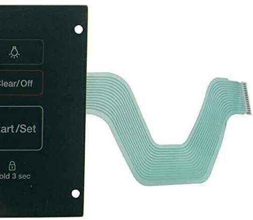 Range Touchpad Switch Membrane for Samsung NE595R0ABSR/AA-00 ...