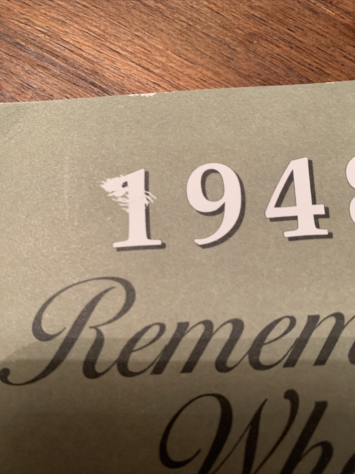1948 Remember When….booklet | eBay