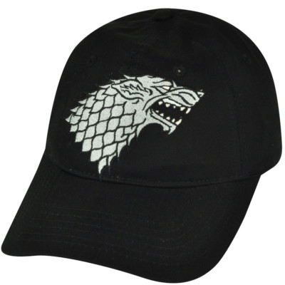 Game of Thrones Stark Dire Wolf Winter is Coming Snapback HBO TV Show ...